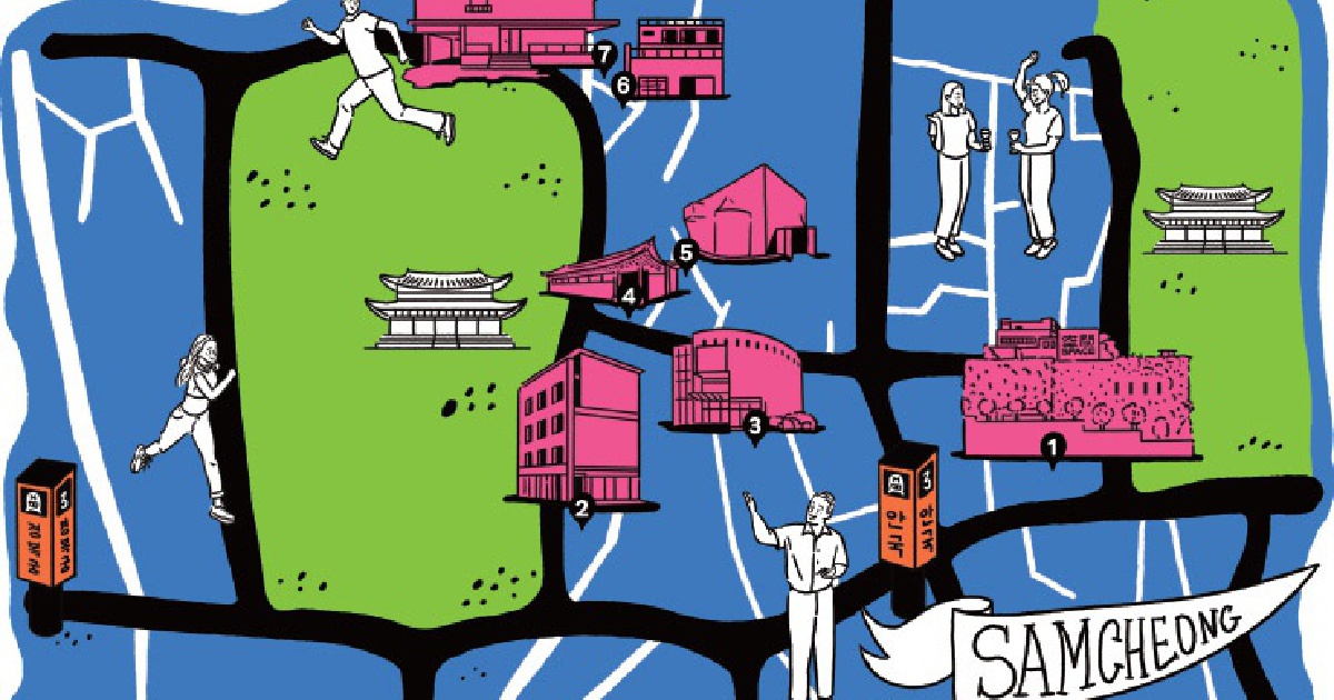 [News] Samcheong Night Art Map to Enjoy Frieze to the fullest | Arario ...
